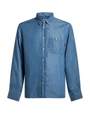 Officine Générale Denim Shirt Size Lyocell - Blue