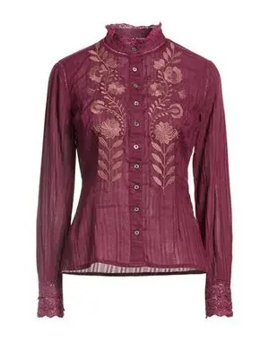 Antik Batik Shirt Size Cotton - Red