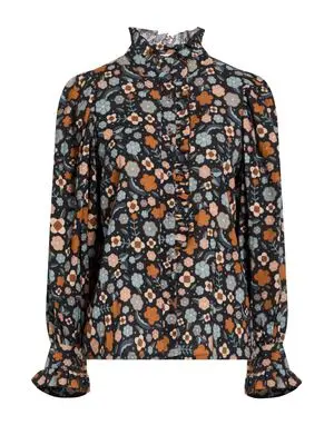 Antik Batik Anti-k Batik Ruched Floral-print Cotton Shirt