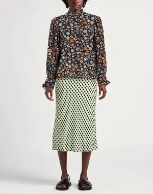 Antik Batik Anti-k Batik Ruched Floral-print Cotton Shirt