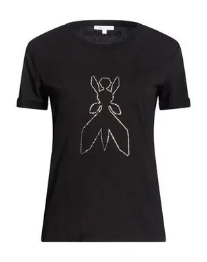 Patrizia Pepe T-shirt Size Cotton - Black