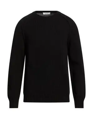 Alpha Studio Wool Crewneck Sweater - Black