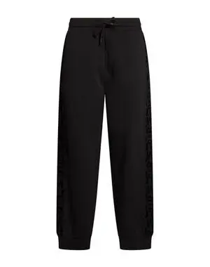 EA7 Pants Size Cotton, Elastane - Black