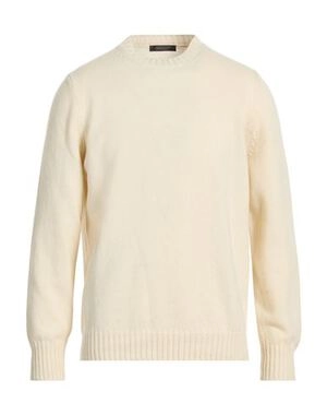 ARAGONA Cashmere Crewneck Sweater - Cream