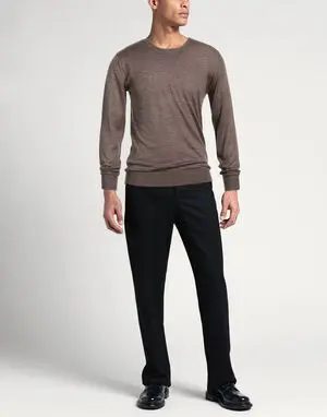 ARAGONA Sweater Light Brown Size Cashmere, Silk