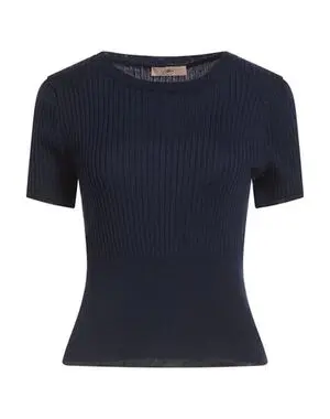 CARLA G. Sweater Size Wool - Navy
