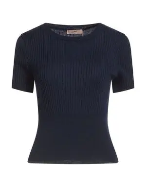 CARLA G. Sweater Size Wool - Navy