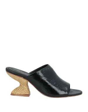 PALOMA BARCELO Leather Slide Sandals