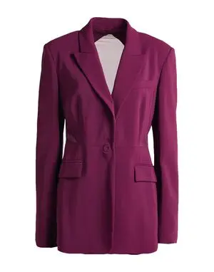 Pinko Blazer Plum Size Viscose, Elastane, Polyester