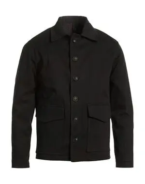 EXTE EXTE Cotton Elastane Overshirt Black