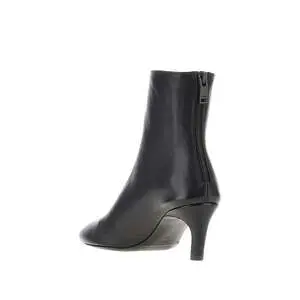 TOTEME Nappa Leather Ankle Boots - Black