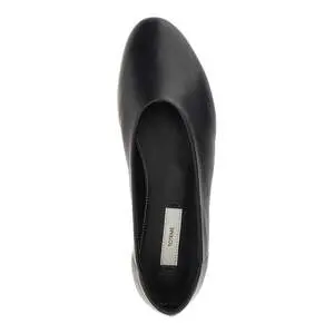 TOTEME Nappa Leather Flat Ballerinas - Black