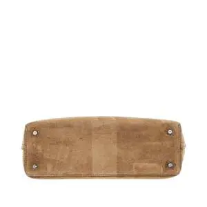 TOTEME Suede Leather 't-lock' Clutch