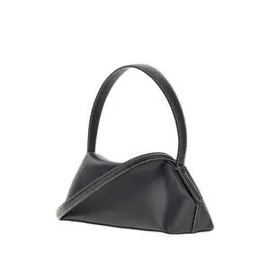 TOTEME Grained Leather T-lock Shoulder Bag