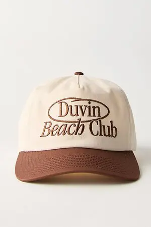 DUVIN Beach Club Baseball Cap - Espresso