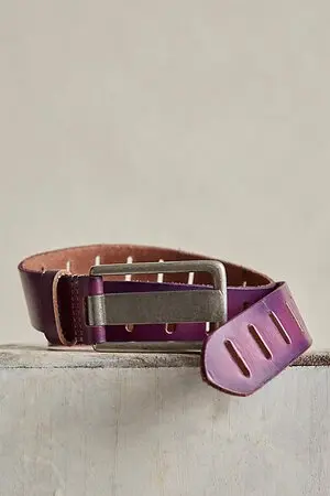 We The Free We The Free Jona Leather Belt Deep Plum