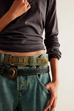 We The Free We The Free Jona Leather Belt Oxidized