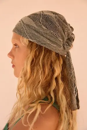 Free People Mellody Hair Scarf At - Latte
