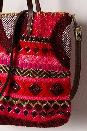 ENSHALLA Embroidered Tote Bag