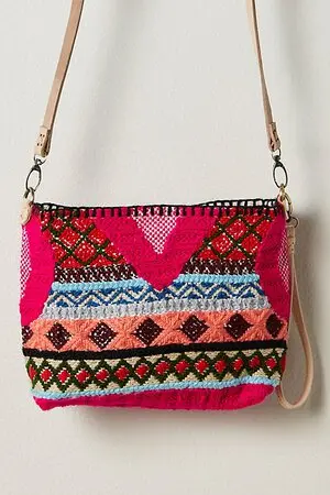 ENSHALLA Multi Pattern Crossbody Bag