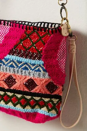 ENSHALLA Multi Pattern Crossbody Bag