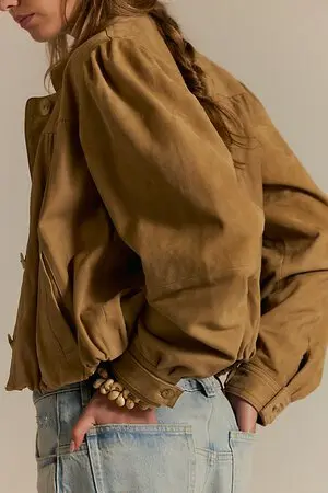 Free People Nimbus Suede Jacket