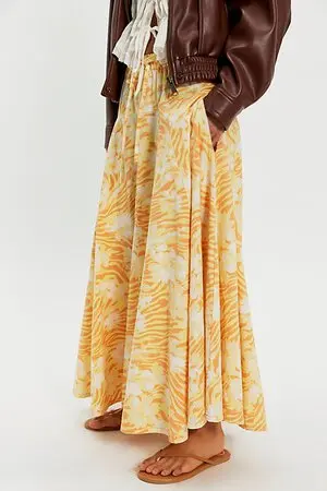 Free People Zephyr Bustle Convertible Skirt