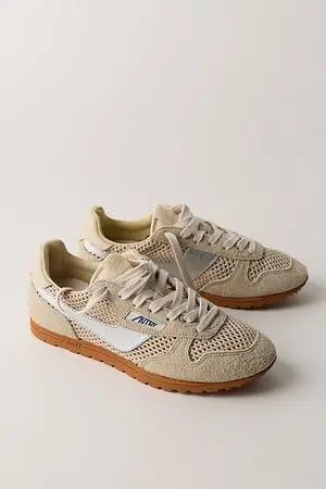 AUTRY Windspin Low Top Suede And Mesh Sneakers