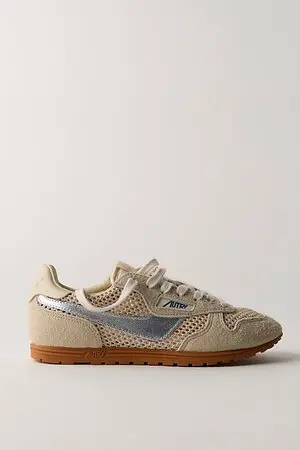 AUTRY Windspin Low Top Suede And Mesh Sneakers