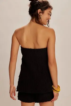 Free People Evelyn Strapless Romper