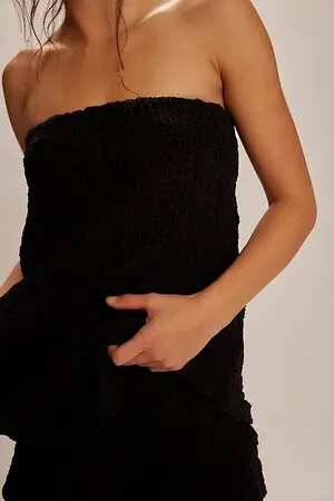 Free People Evelyn Strapless Romper
