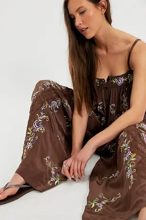 Free People Strawberry Garden Jumpsuit