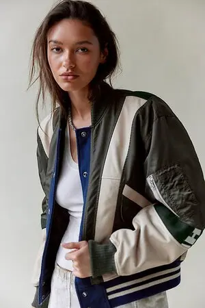 We The Free Varsity Bomber Jacket