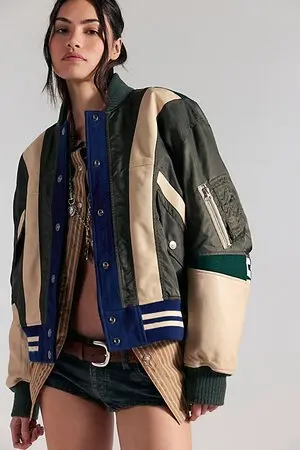 We The Free Varsity Bomber Jacket