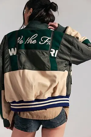 We The Free Varsity Bomber Jacket