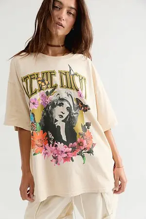 Daydreamer Stevie Nicks Collage Graphic T-shirt
