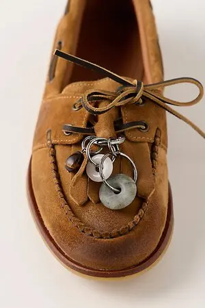 Free People Embellished Shoe Charms With Stone Details - Silver
