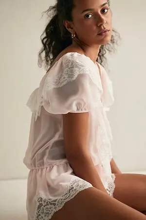 For Love & Lemons Grace Romper