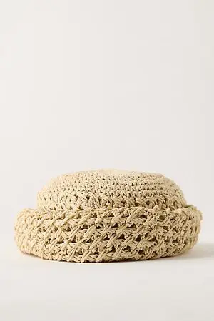 Free People Sailor Straw Hat - Neutral