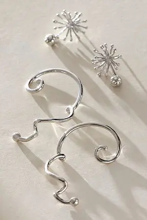 Free People Kolbi Earring + Cuff Set