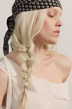 Free People Cloud Atelier Hair Jewels - Silver