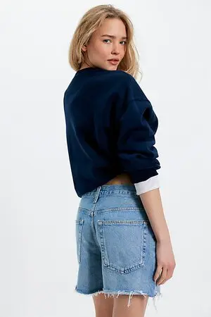 AGOLDE Nye Denim Shorts - Post