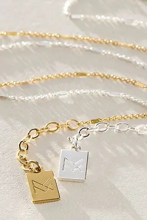 MIRANDA FRYE Delicate Satellite Anklet - Silver