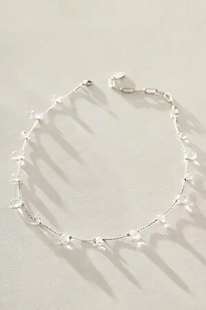 Free People Dewdrop Necklace - Clear