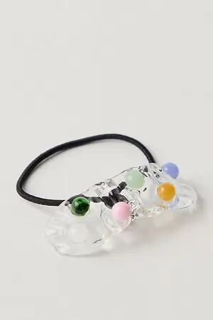 LEVENS JEWELS X Hair Tie - Clear