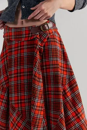 Free People Take Me Along Circle Skirt At