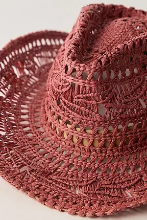Free People Woven Cowboy Hat