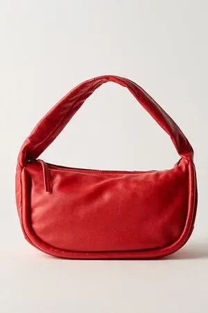 Free People Alexa Leather Shoulder Bag - Red