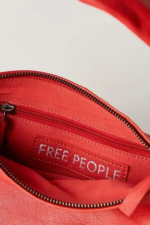 Free People Alexa Leather Shoulder Bag - Red