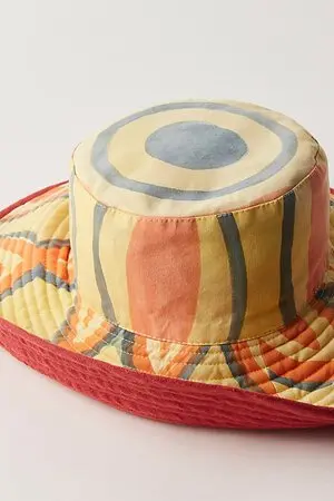 Free People Fp X Romulada Reversible Wide Brim Hat